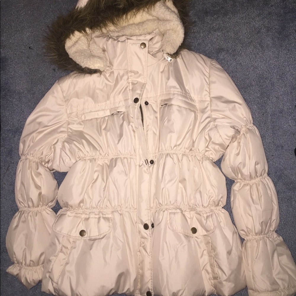 Cream/Beige Colored Jacket - Gem